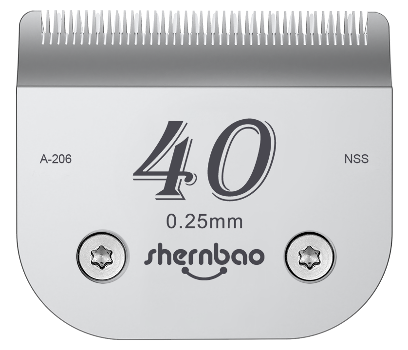 Shernbao Ceramic blade #40 (0,25mm) – Pets of Norway